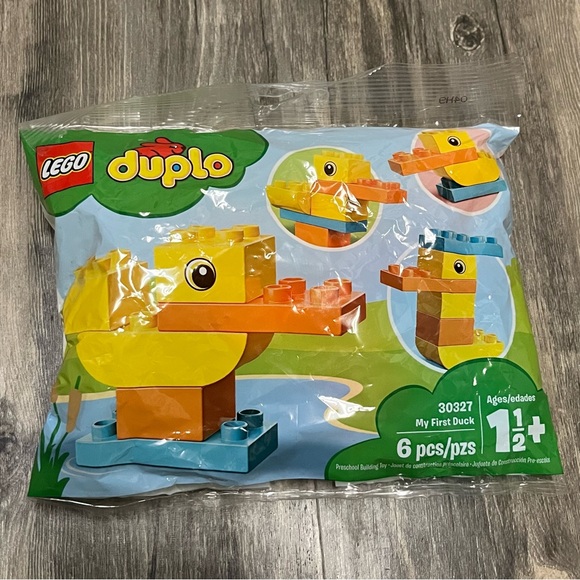 Lego | Toys | Lego Duplo 3327 My First Duck 6 Piece Toy Building Set ...
